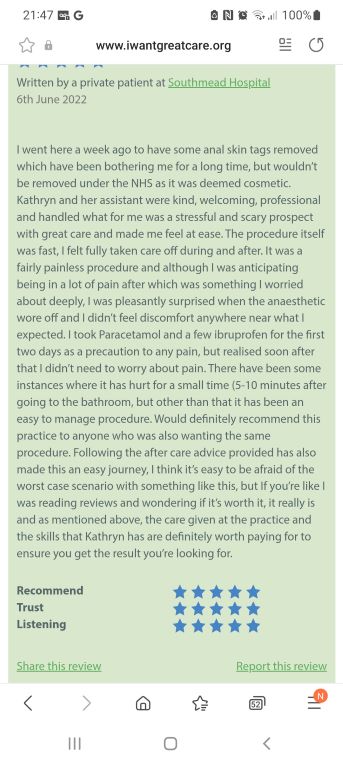 Testimonials from our patients – The McCarthy Clinic